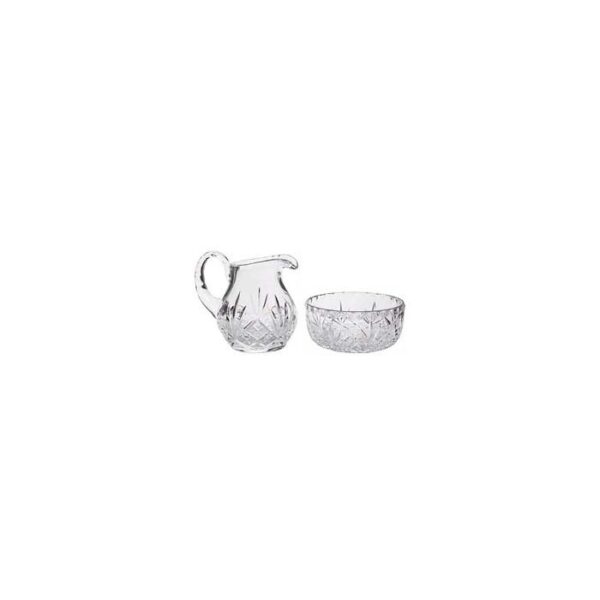 Lavabo Set, Pitcher And Bowl-Crystal - Alpha Church Supply